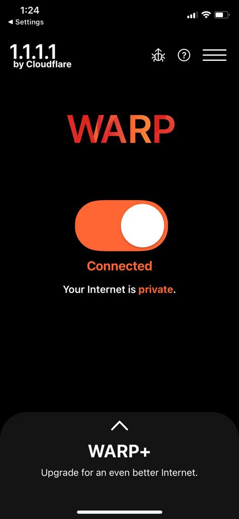 IOS Cloudflare VPN - 4d Result - 4d2u